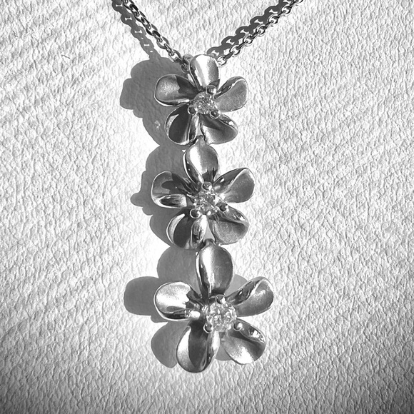 Na Hoku | Jewelry | 4k White Gold 3piece Set From Na Hoku Includes Ring ...